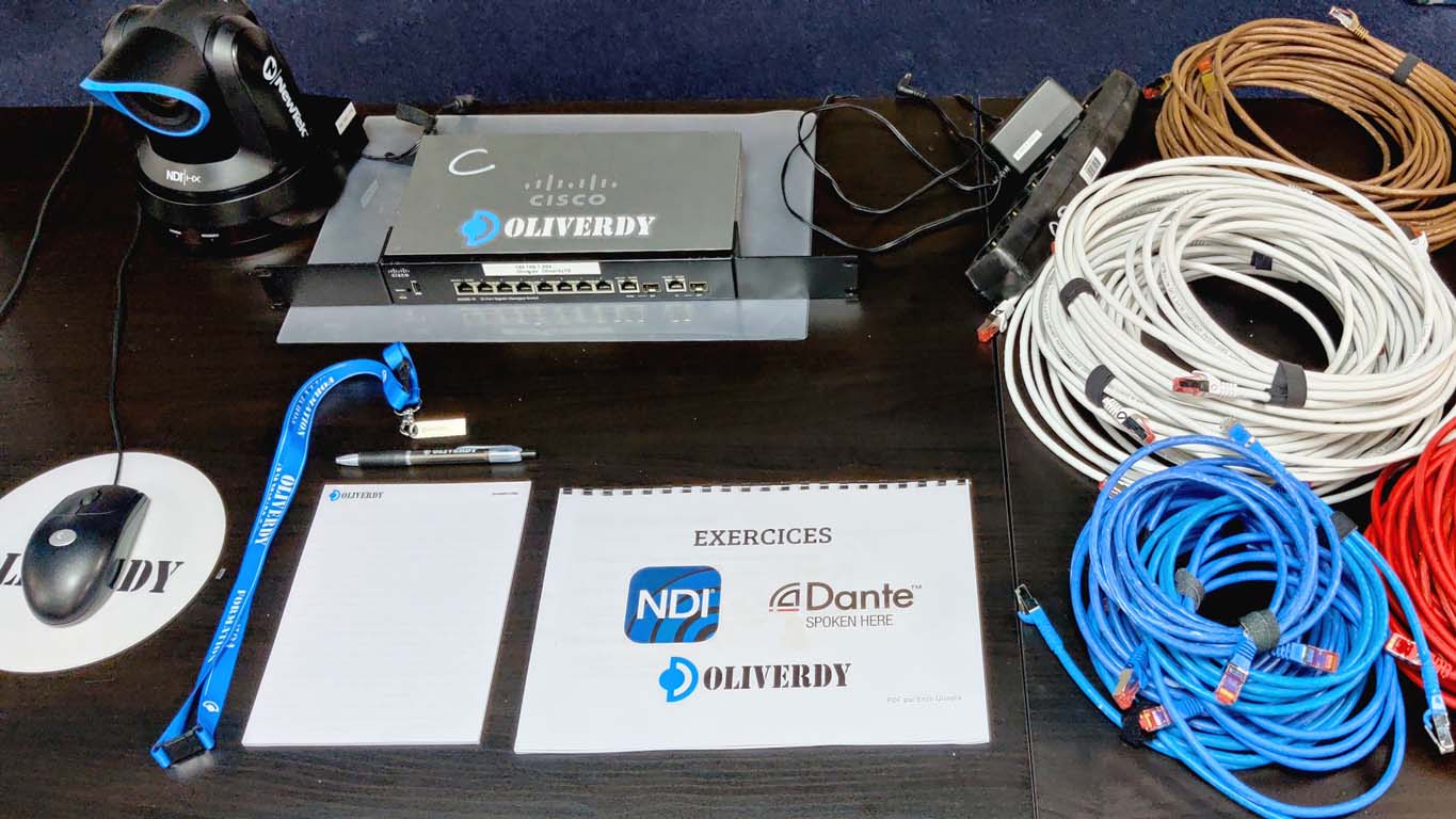 Formation NDI et Audio Dante Streaming