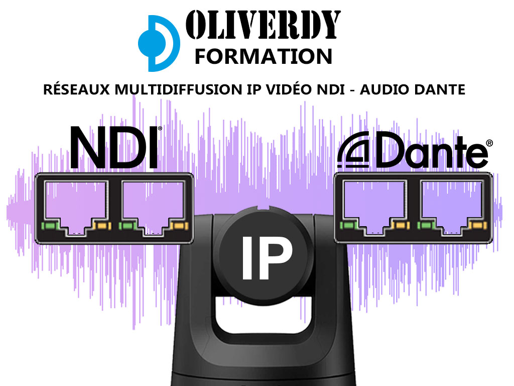 Formation NDI et Audio Dante Streaming